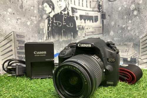 Canon 500D kit 18-55mm 3.5-5.6 IS Покупка/Продажа