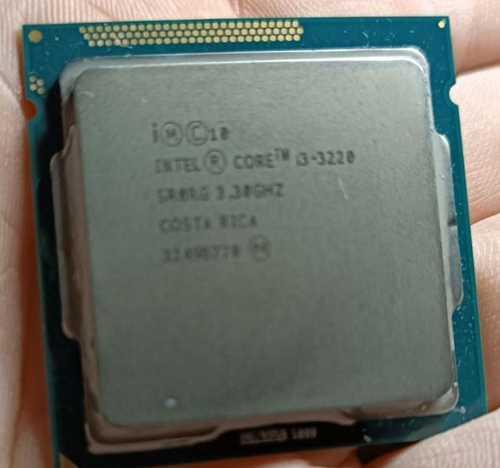 Процессор intel core i3 3220