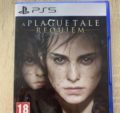 A plague tale requiem ps5 диск