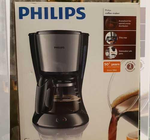 Кофеварка капельная philips 7434/20