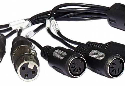 RME alva BF-boxlrmkh 15-pin D-sub to 4 x XLR