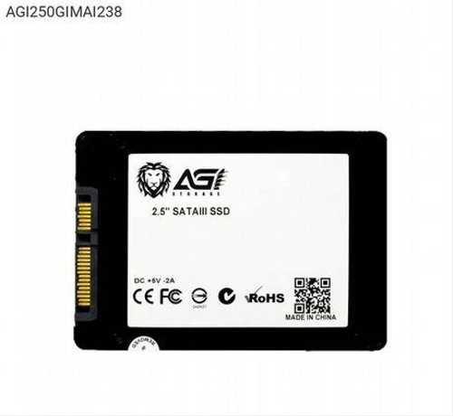 Диск SSD AGI AI238 2.5" 250GB SATA III (6Gb/s), AG