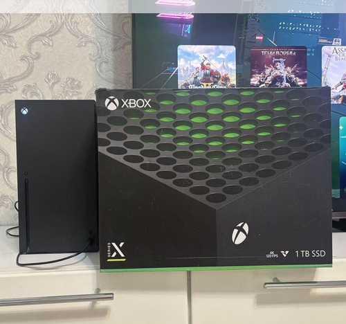 Microsoft Xbox Series X, 1024 ГБ, 2 геймпада