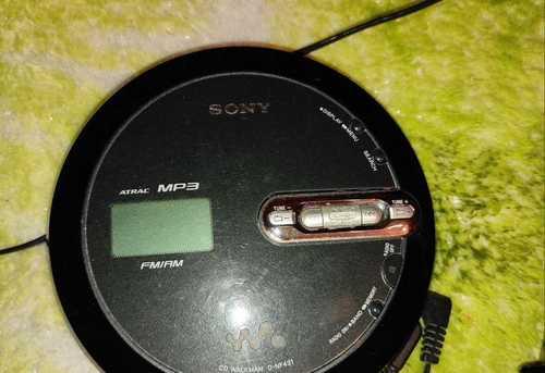 Cd mp3 плеер sony walkman с FM/AM раритер