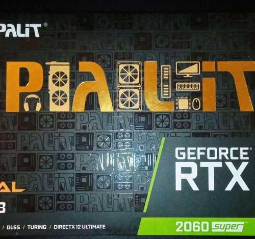 Видеокарта Palit RTX 2060 Super Dual 8gb