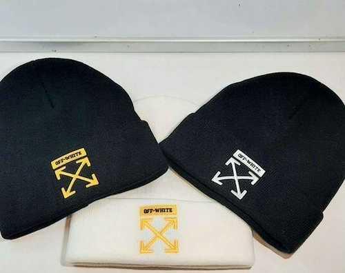 Шапка Off White вышивка