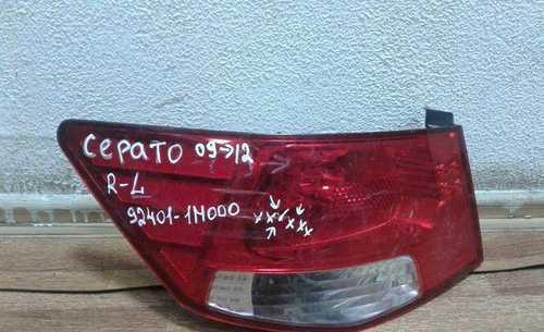 Фонарь левый Kia Cerato 2 (09-12) трещина oem 9240