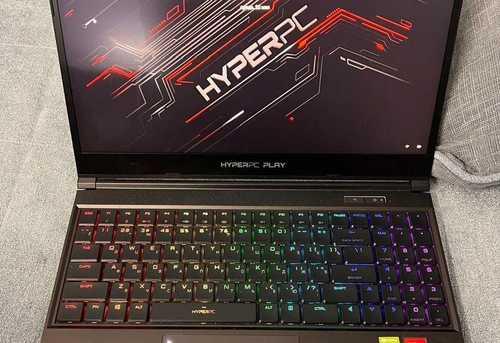 Игровой ноутбук 15.6" HYPERPC PLAY 15, 2048 ГБ, Ryzen 9 5900HX, RAM 32 ГБ, GeForce RTX 3070 8 ГБ