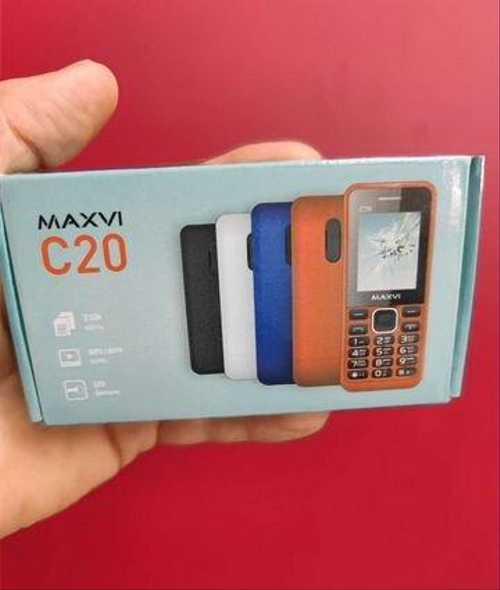 Сотовый телефон maxvi C20 новый