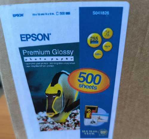 Фотобумага epson premium glossy