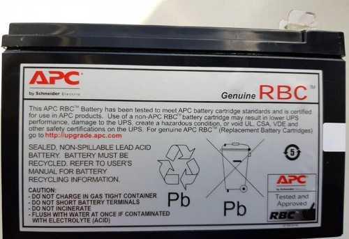 Аккумуляторная батарея для ибп APC RBC2