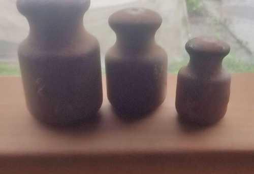Гири 2кг, 1кг, 500гр