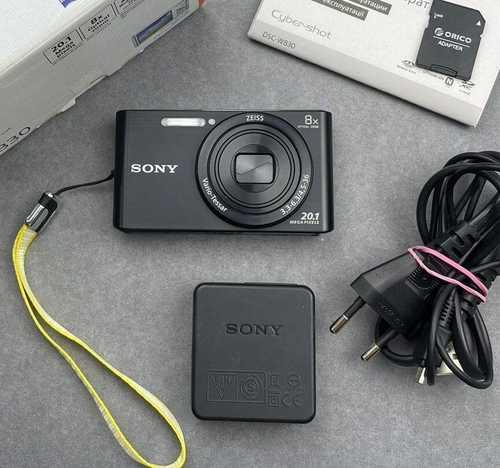 Sony cyber shot dsc w830 black box