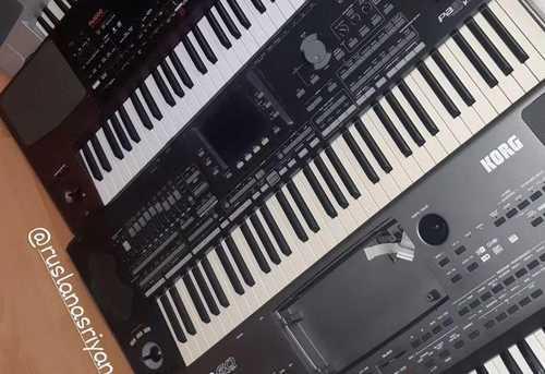 Синтезатор Korg Roland Yamaha