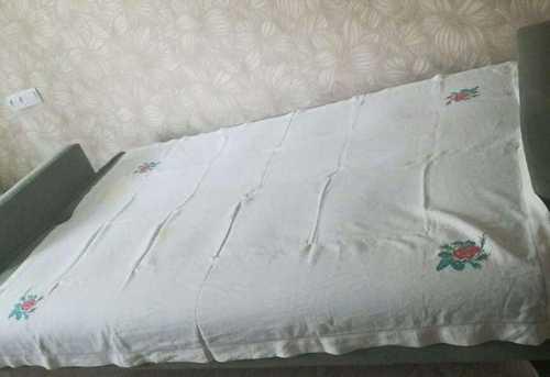 Украинское льняное самотканное полотно