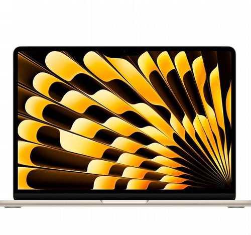 Ноутбук Apple MacBook Air 13 (M3 8С/8C) 8/256GB, Starlight (Сияющая звезда) mrxt3