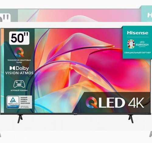 Ultra HD qled телевизор 50" Hisense 50E7KQ