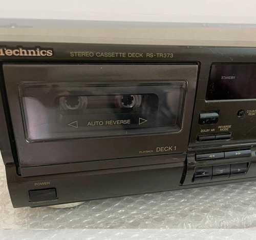 Кассетная дека technics 373