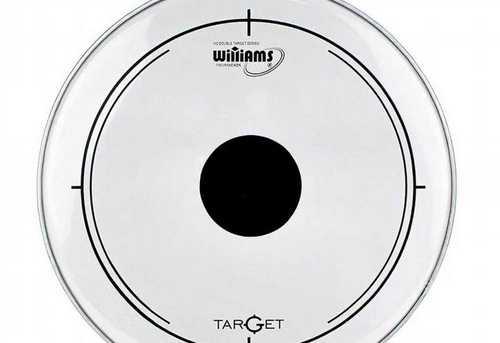 Пластик для барабана Williams 12" Target Dot Прозр