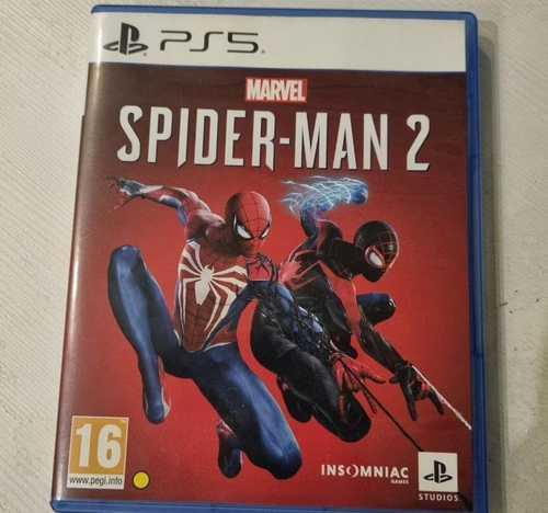 Spider man 2 ps5 диск