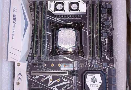 Комплект Huananzhi x99 TF Gaming+32gbDDR3+e52666v3