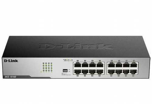 D-Link DL-DGS-1016D/I2A коммутаторы до 1000 мбит/с