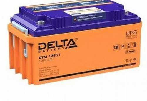 Аккумулятор Delta DTM 1265 I (12V / 65Ah)