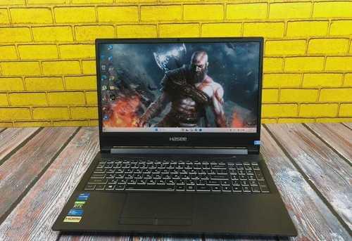 Игровой ноутбук 15.6" Hasee Z7-TA5NA, 512 ГБ, Core i5-11260H, RAM 16 ГБ, GeForce RTX 3050 4 ГБ