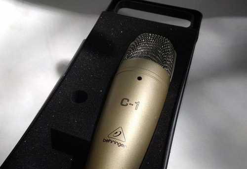Студийный конденсаторный микрофон Behringer C-1XLR