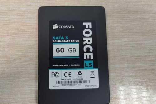 Твердотельный SSD диск Corsair Force 60Gb, SATA