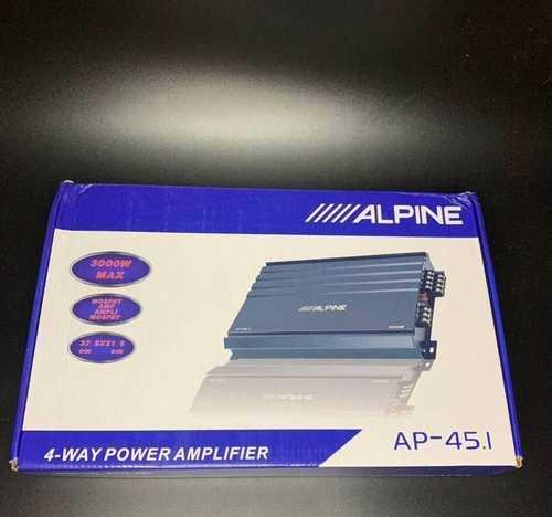 Усилитель 4 канальный alpine AP-45.1