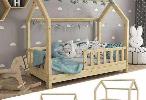 Детская кровать домик с массива