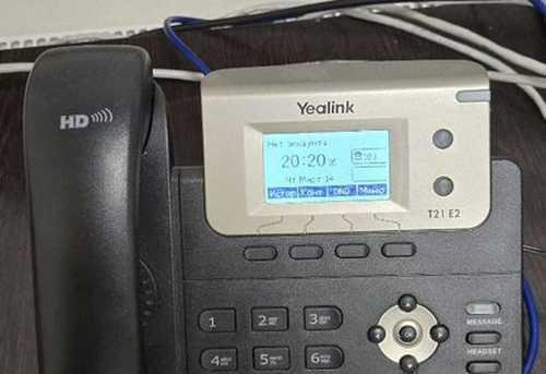 Телефон SIP Yealink T21 E2