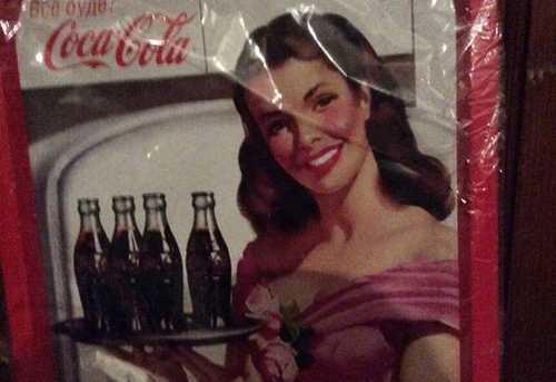 Поднос Coca Cola Кока Кола, новый