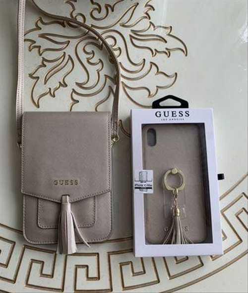 Комплект от guess для iPhone оригинал