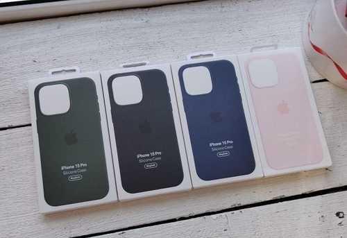 Чехол Silicone Case на iPhone 15 Pro
