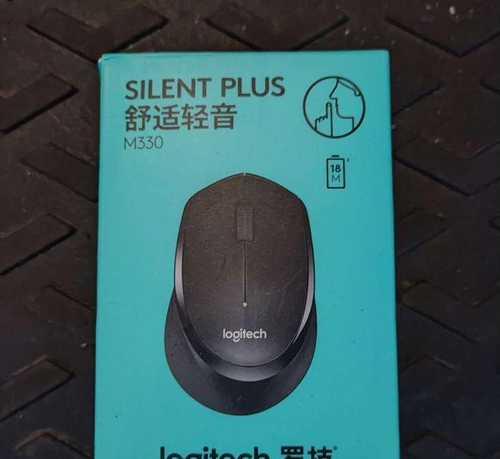 Беспроводная мышь logitech silent plus m330