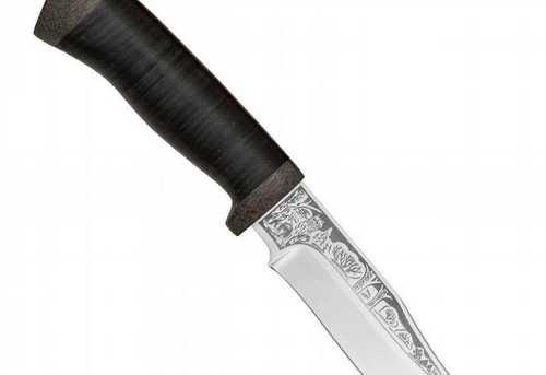 Нож Клычок-1 из кованой стали 95х18 рукоять кожа