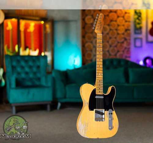 Fender LTD 1950 Double Esquire HRL Faded Aged Noca