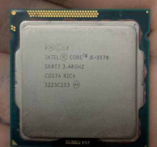 Процессор intel core i5 3570