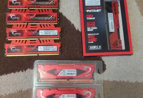 Оперативная память ddr4/ddr3