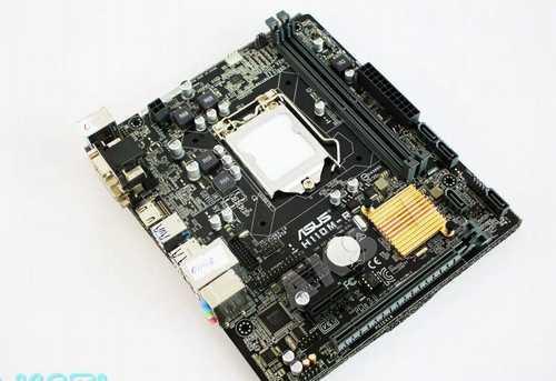 Материнская плата 1151 asus H110M-R rev. 1.01