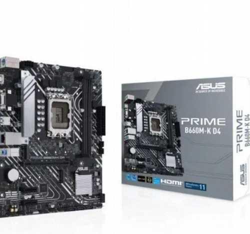 Материнская плата Asus prime B660M-K D4