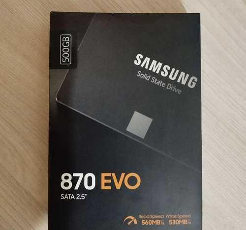 Ssd Samsung 870 evo 500gb