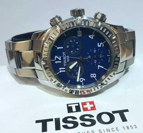 Часы Tissot V8 blue dial