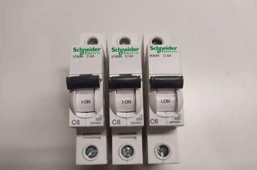 Schneider Electric A9K24106 iK60N C 6A 1P