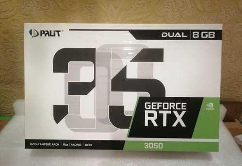 Видеокарточка Palit RTX 3050 8GB Dual