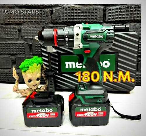 Шуруповерт Metabo 180 Нм Новый с гарантией