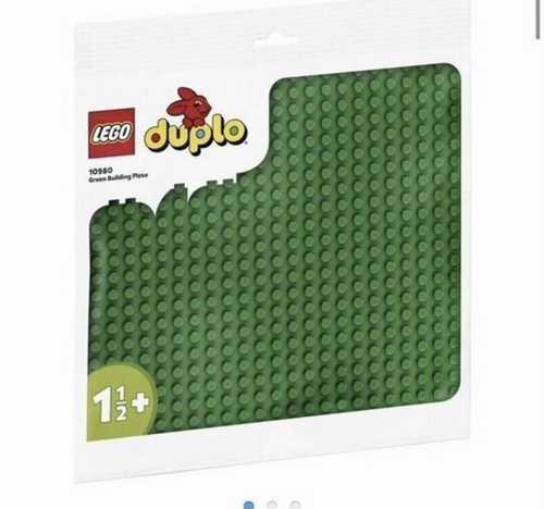 Пластина для lego duplo 2шт  3 детали