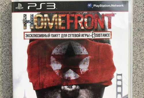 Игра Homefront PS3 (русская версия)